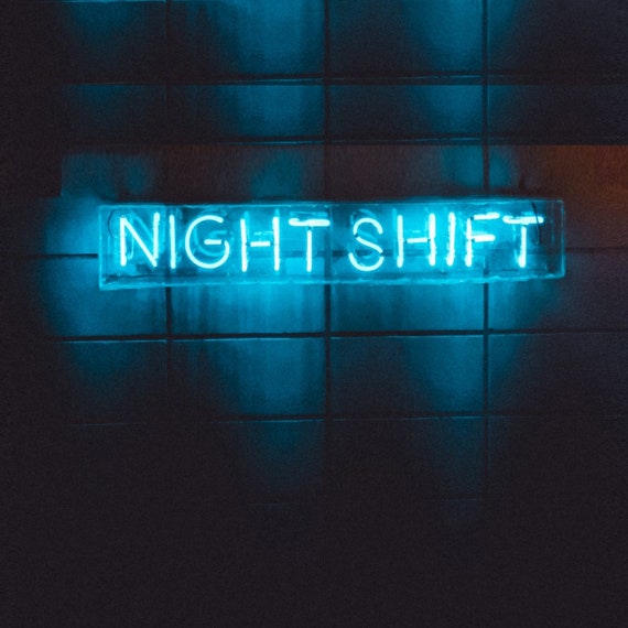Night Shift Neon Sign for Wall Decor Party Bar Home Decoration | Etsy