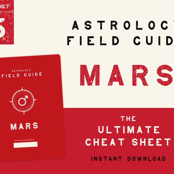 Planets Cheat Sheet Printable - Etsy