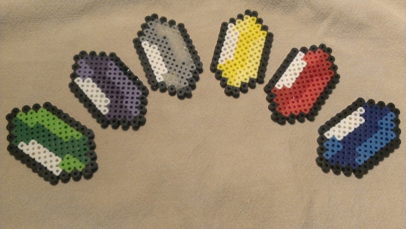 Legend of Zelda Rupees Set - Etsy