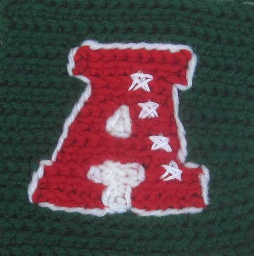 Pattern Chart for Crochet Football Field Afghan Blanket New - Etsy