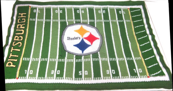 Pattern Chart for Crochet Football Field Afghan Blanket - Etsy