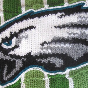 Pattern Chart for Crochet Football Field Afghan Blanket - Philadelphia ...