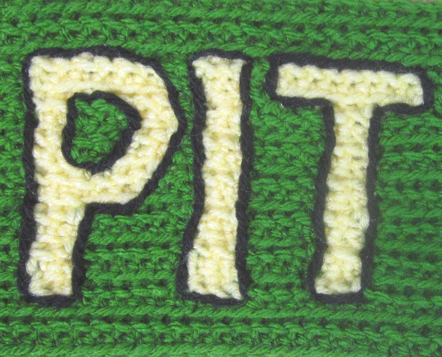 Pittsburgh Steelers Pattern Chart and Directions for Crochet Football ...