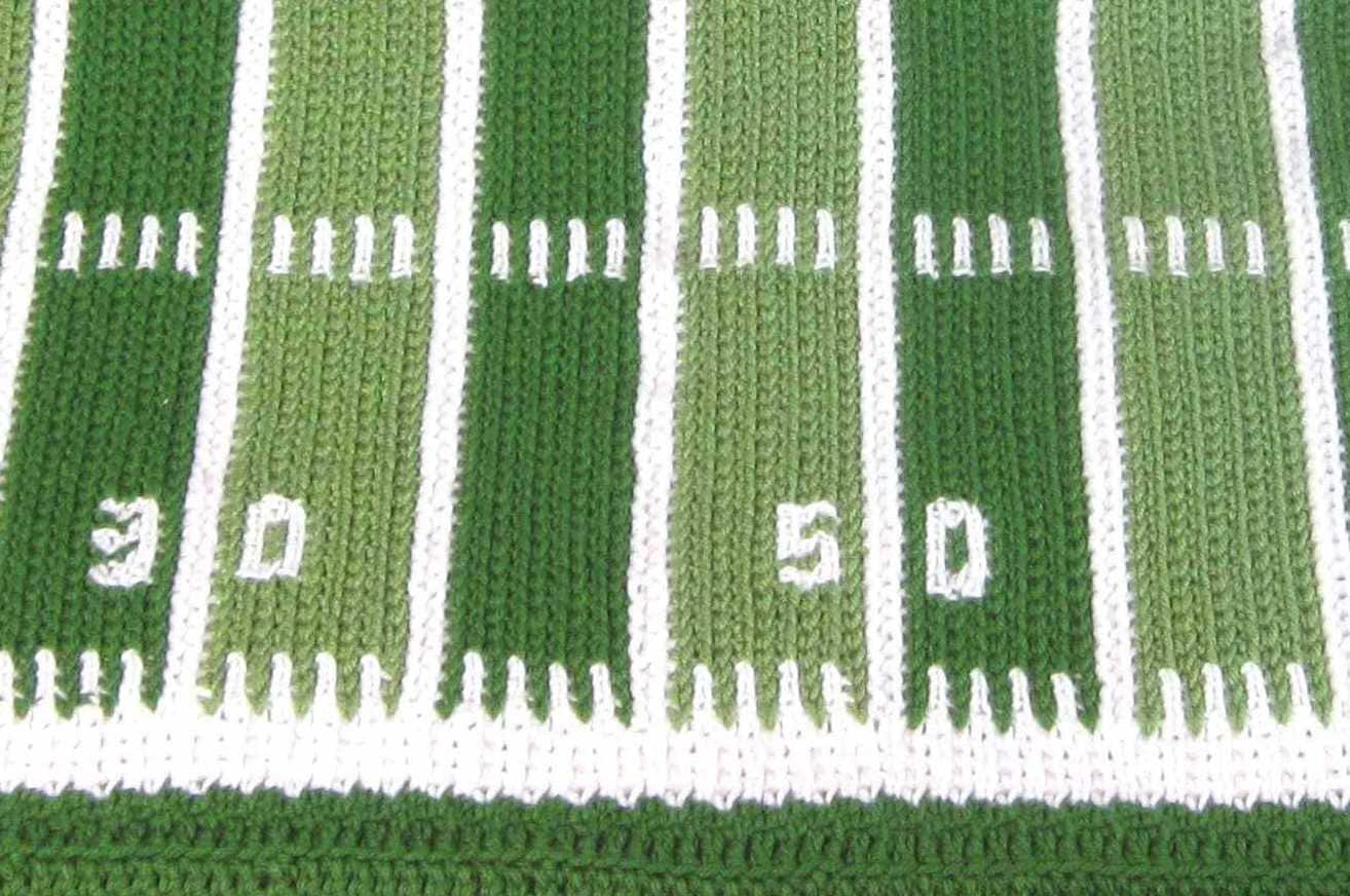 Kansas City Chiefs - Pattern Chart and Directions for Crochet Football ...