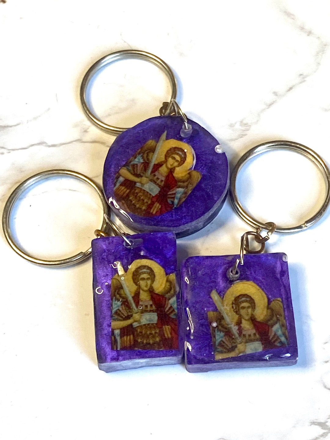 Saint Michael the Archangel Byzantine Greek Orthodox Icon Handmade ...