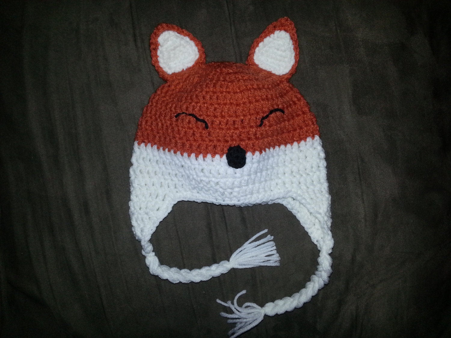 Crochet Fox Hat | Etsy