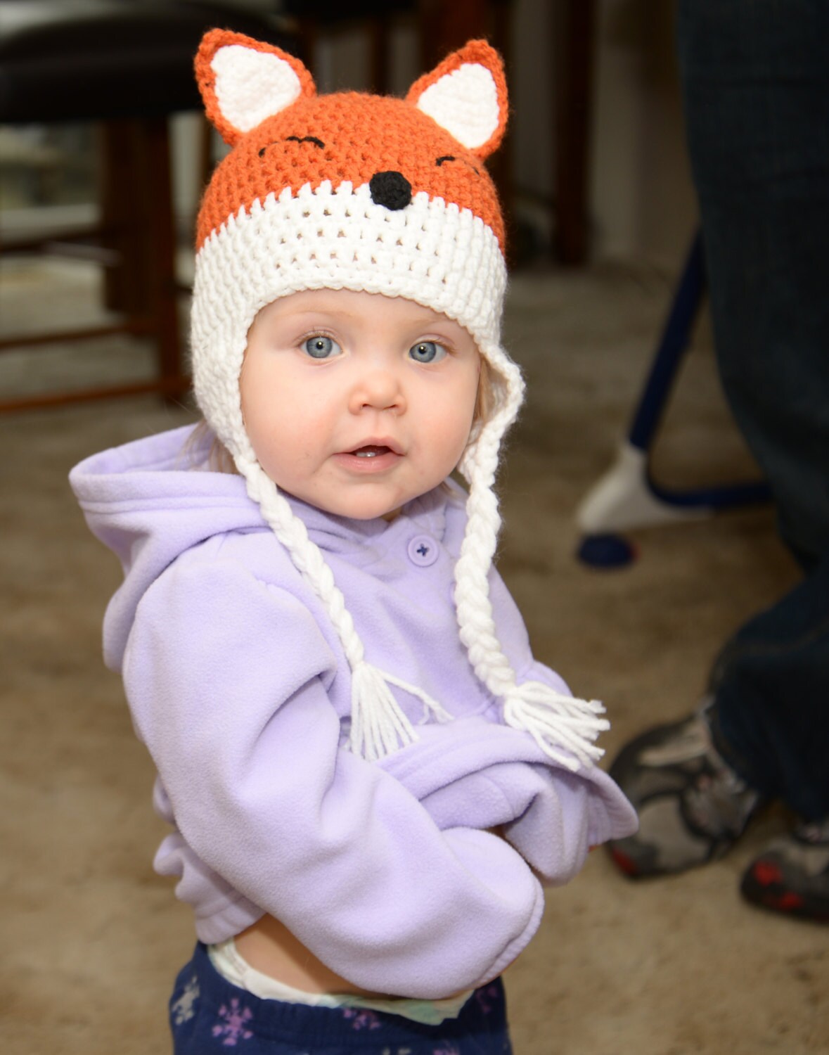 Crochet Fox Hat | Etsy