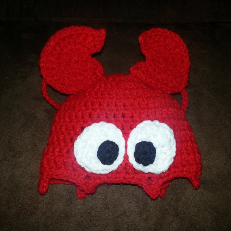 Crab Hat - Etsy