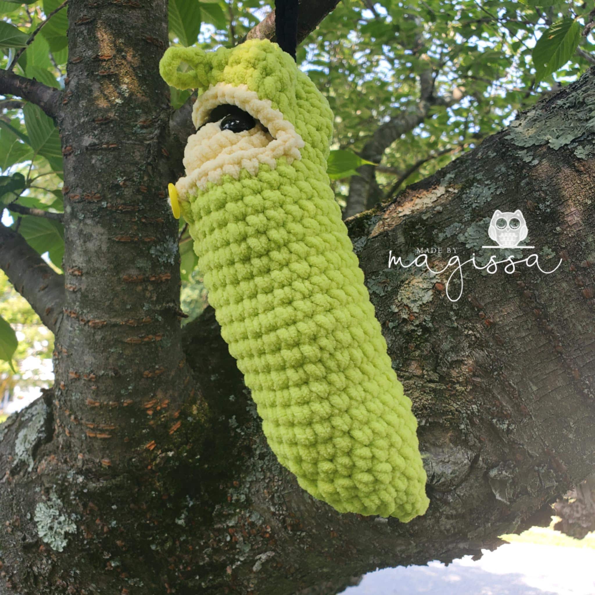 Millie the Monarch Caterpillar & Chrysalis Pattern - Crochet Pattern ...
