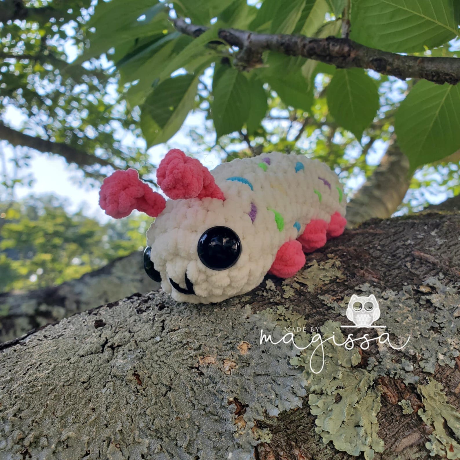 Millie the Monarch Caterpillar & Chrysalis Pattern - Crochet Pattern ...