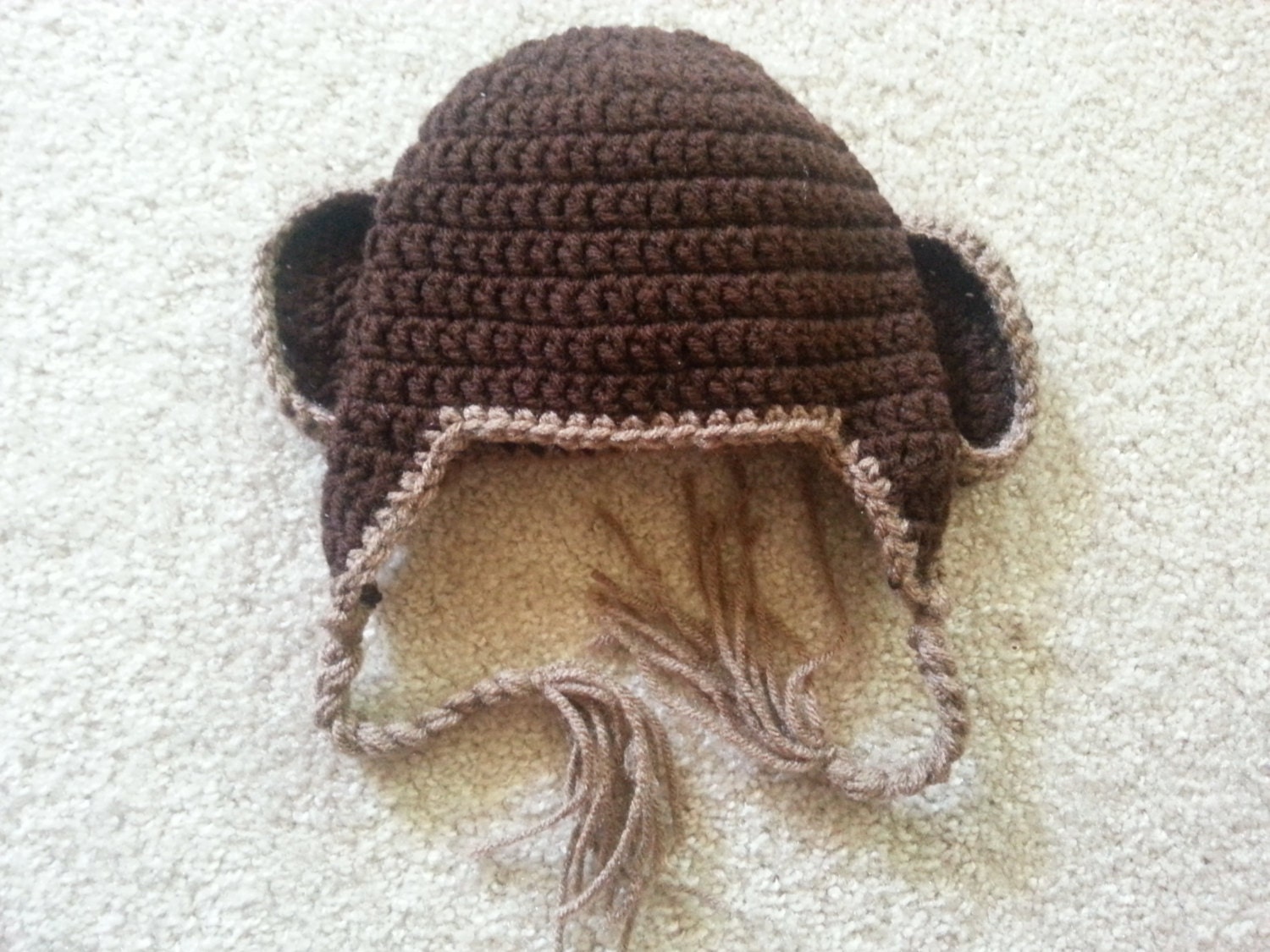 Crochet Monkey Hat | Etsy