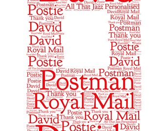 Thank You Postman - Etsy