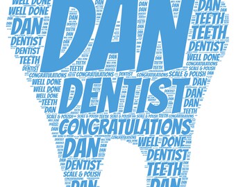 Dental Word Art - Etsy