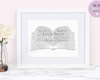 Book Word Art - Etsy