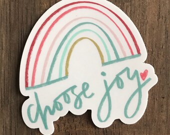 Joy Sticker | Etsy