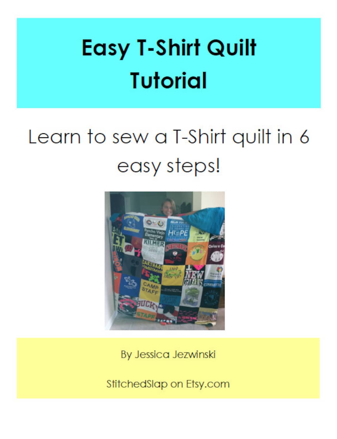 Easy T Shirt Quilt Tutorial - Etsy