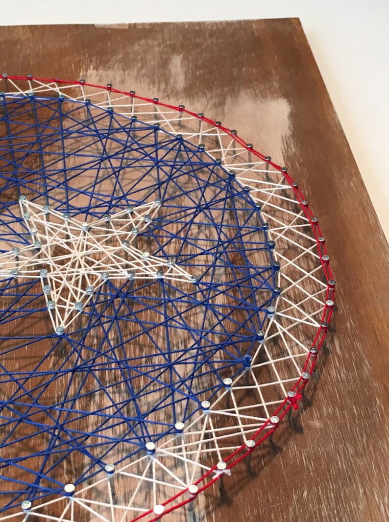 Tennessee Tri-star String Art - Etsy