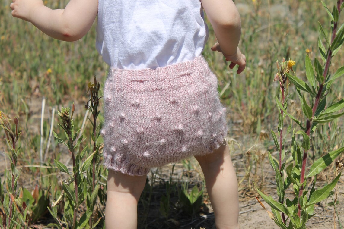 KNITTING PATTERN Bobbie Bloomers Baby Bloomers Pattern | Etsy