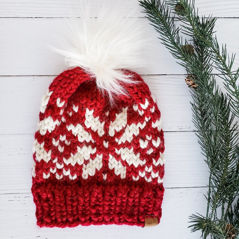 Snowflake Hat - Etsy