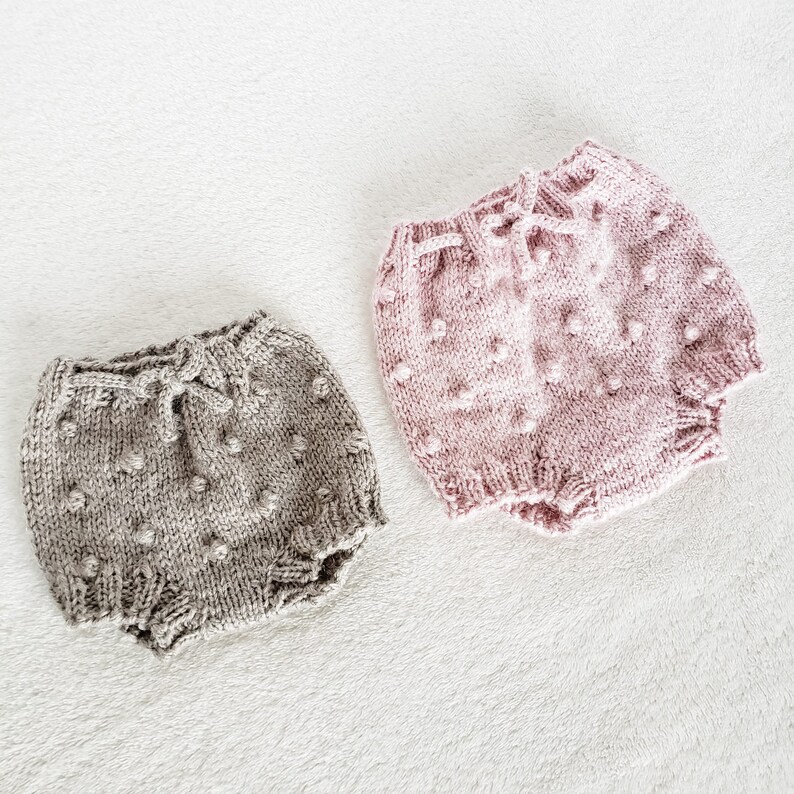 KNITTING PATTERN - Bobbie Bloomers, Baby Bloomers Pattern, Bloomers ...