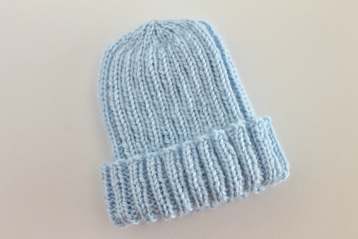 Angel Ian Hospital Hat Knitted Newborn Baby Hat Knit Baby - Etsy