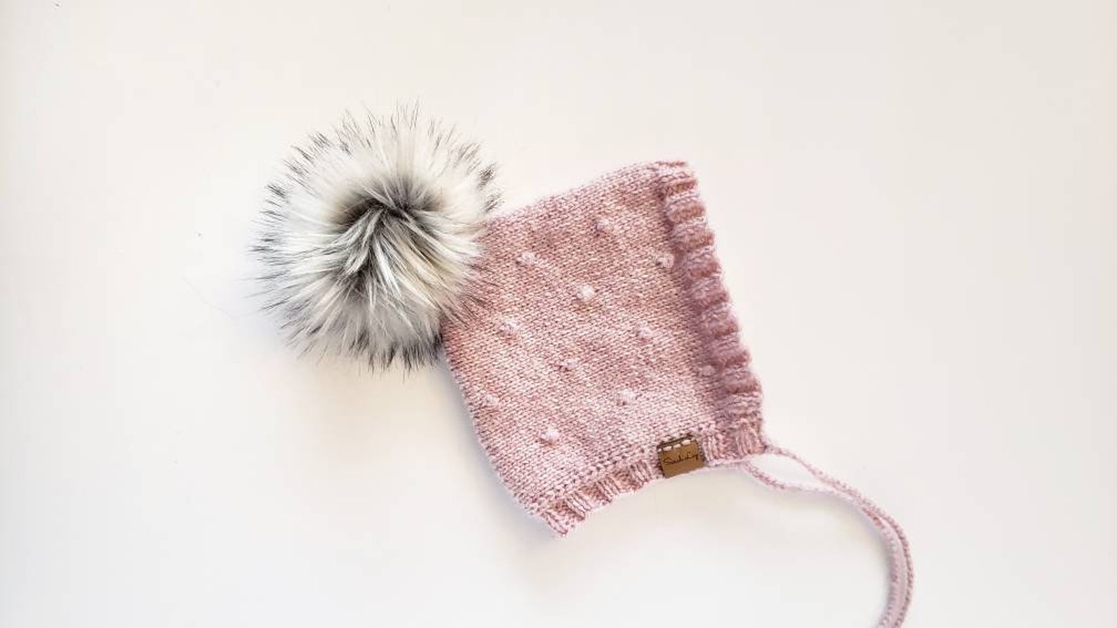 Knit Pixie Bonnet Kids Pixie Bonnet Baby Pixie Bonnet Furry | Etsy