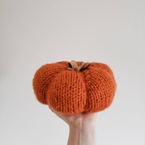 Knit Pumpkins, Pumpkin Decoration, Thanksgiving Decorations, Harvest ...