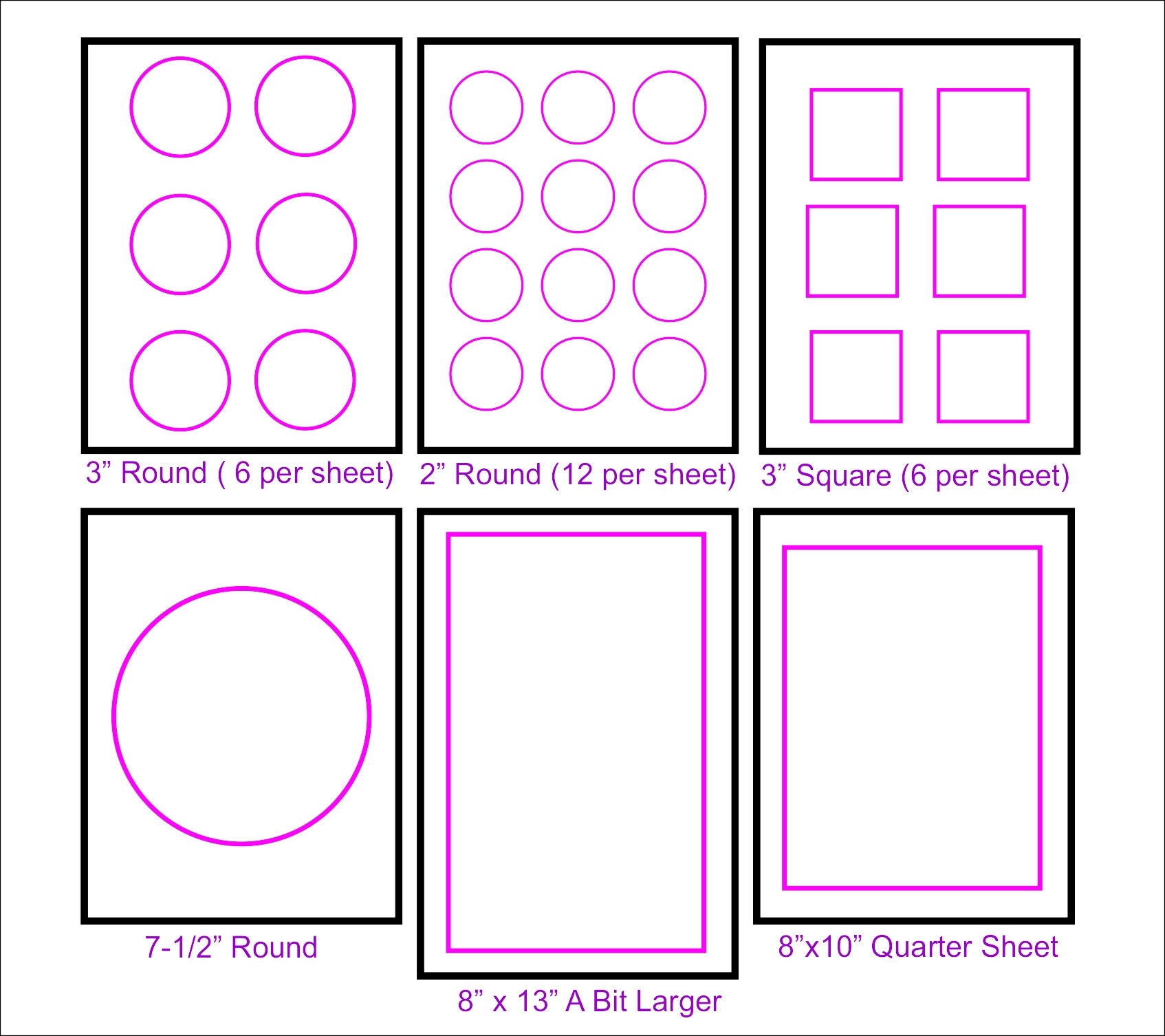 3" Square Edible Image Frosting Sheet - Cakes - Cookies - Cupcakes ...