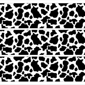 Cow Print Edible Image Icing Sheets - Great for Cookies, Cupcakes ...