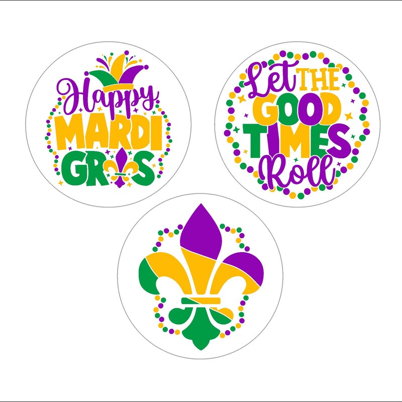 Mardi Gras Cookies - Etsy