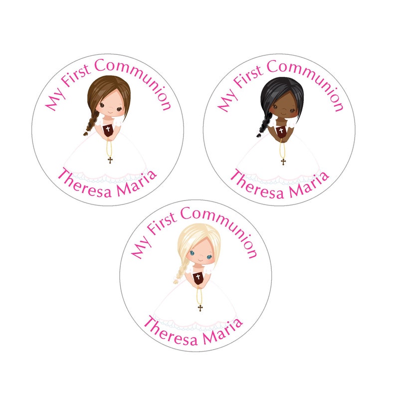 First Communion Cupcake Topper - Etsy