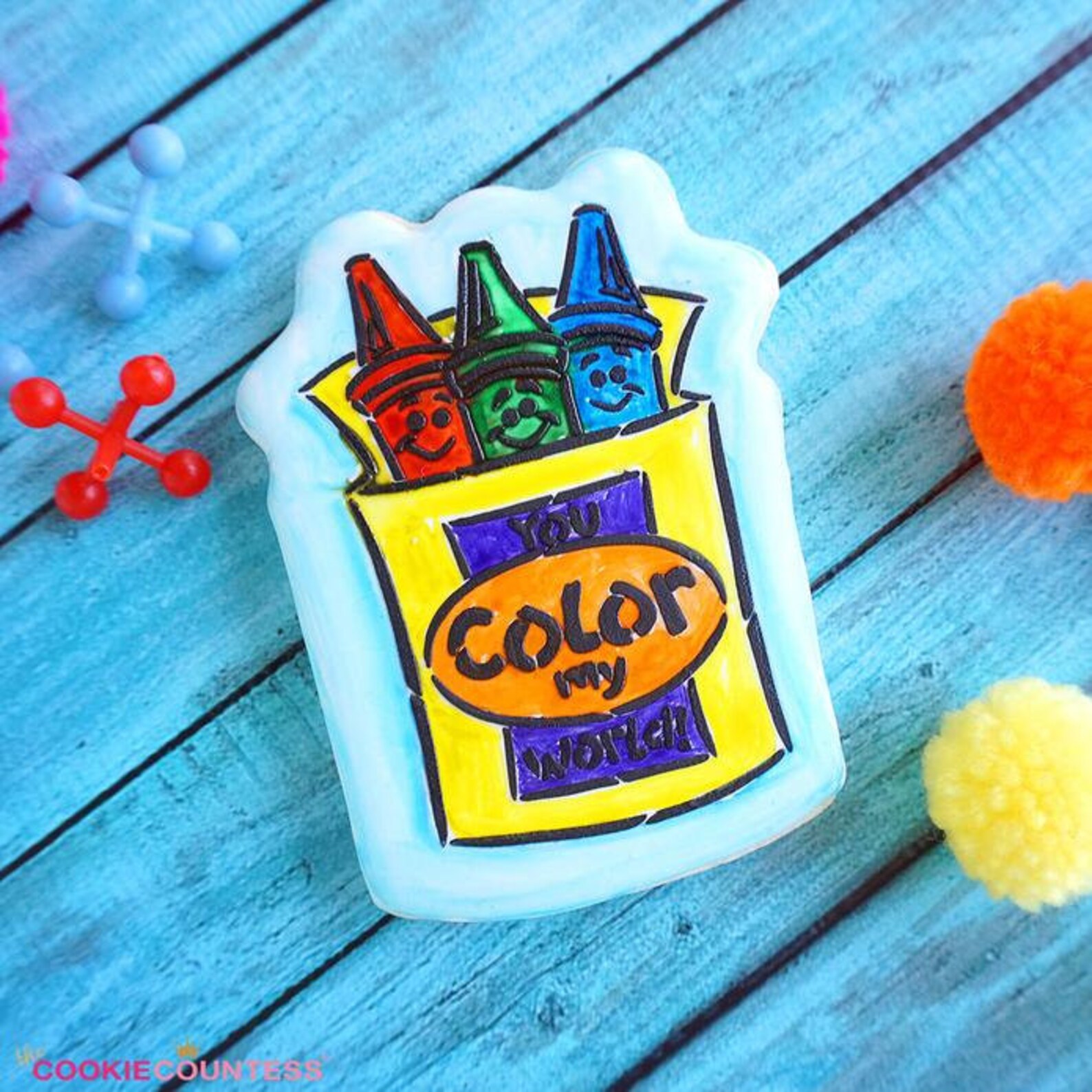 PYO Cookie Color Palette Rainbow Colors Cookie Kits - Etsy