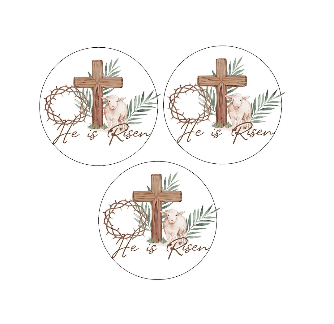He is Risen Easter Edible Images Icing Sheets Perfect for Cookies Cakes ...