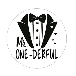 Mr. One-derful Birthday Edible Image Frosting Sheet - 1st Birthday ...