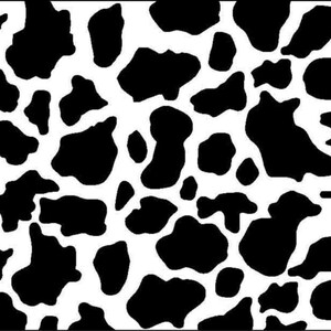 Cow Print Edible Image Icing Sheets - Great for Cookies, Cupcakes ...