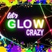 Glow Party Edible Image - Glow Party Neon Prints Are Perfect for ...