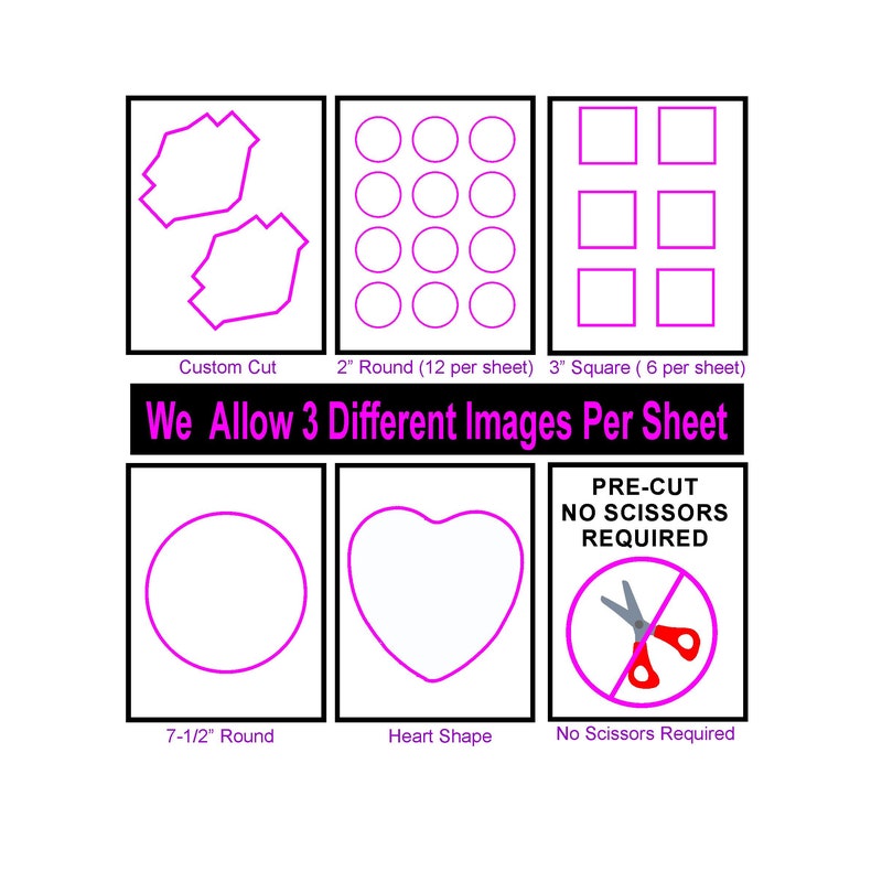 Sugar Paper Printing Cake - Etsy