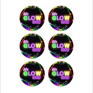 Glow Party Edible Image - Glow Party Neon Prints Are Perfect for ...