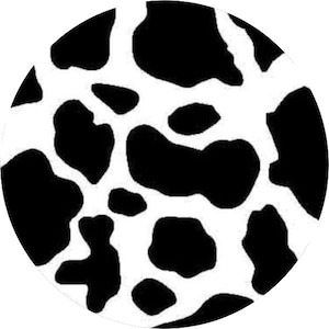 Cow Print Edible Image Icing Sheets - Great for Cookies, Cupcakes ...
