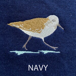 Sandpiper Original Art Left Chest Embroidered Sweatshirt Comfortable ...