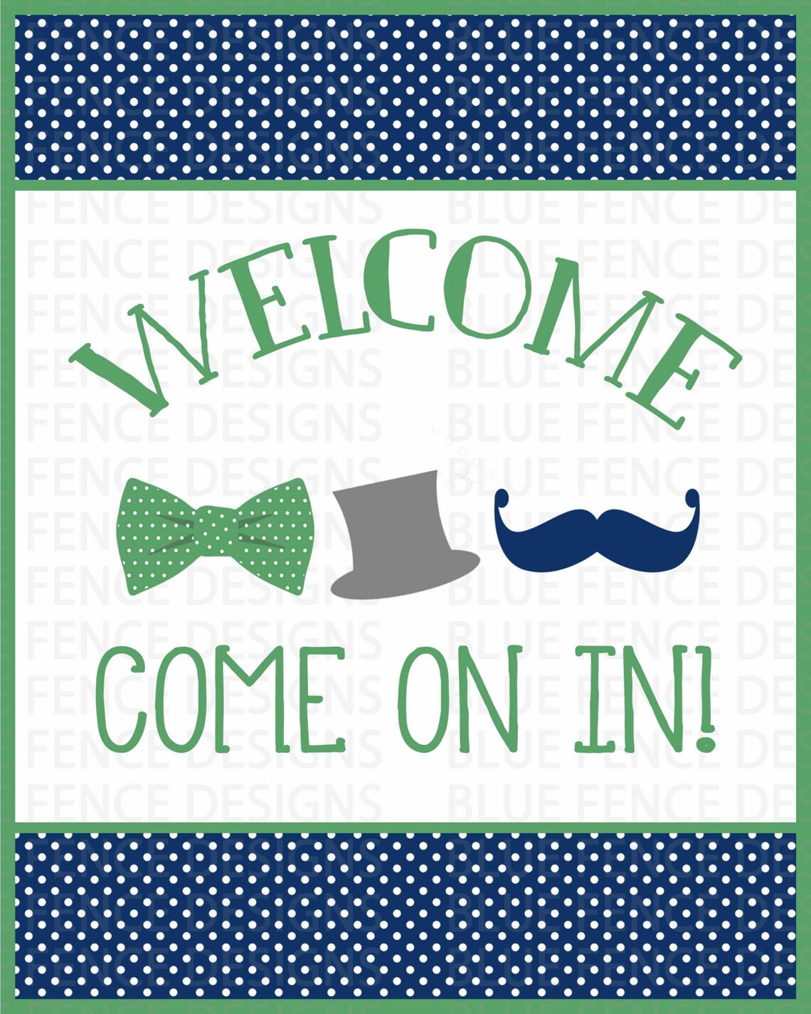 INSTANT DOWNLOAD, Welcome Sign Little Gentleman to Boy Baby Shower ...