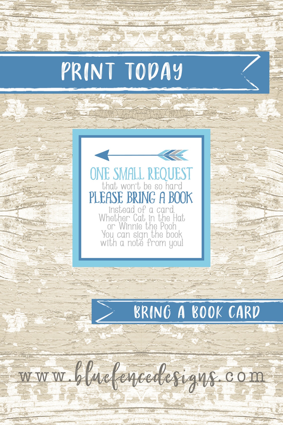 Adventure Themed Bring a Book Card Insert Books for Baby Boy | Etsy