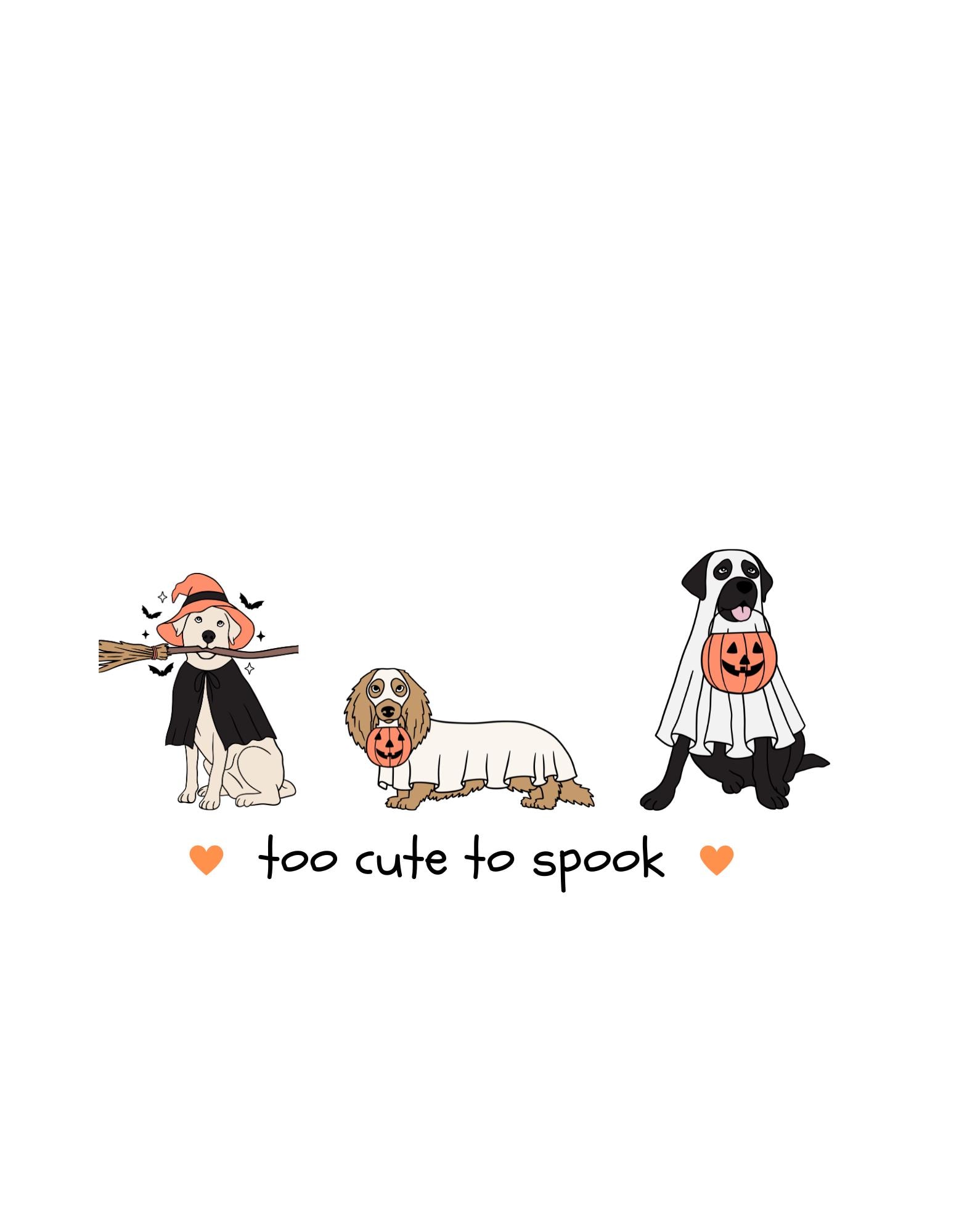 Boo Crew Dog Halloween SVG - Etsy