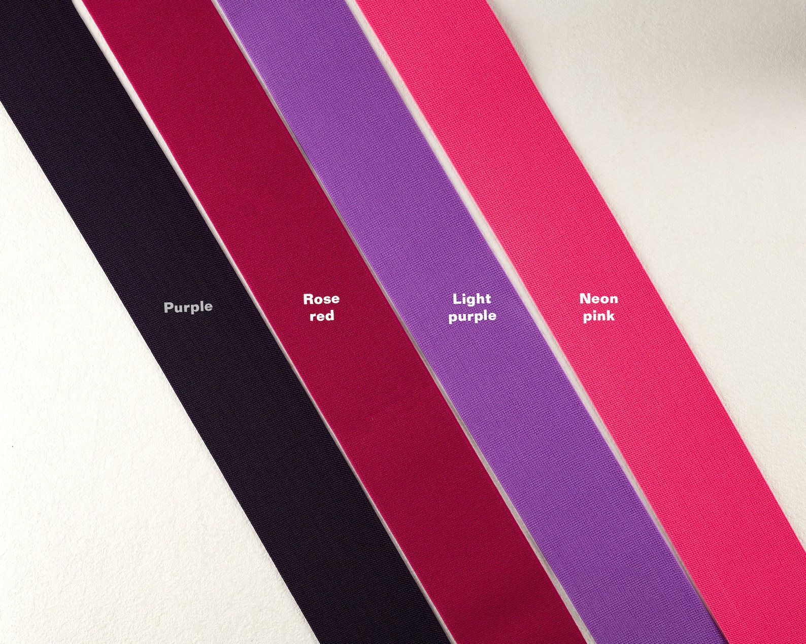 3 Inch (75mm) Wide Colored Double-side Twill Elastic Band // Waistband ...