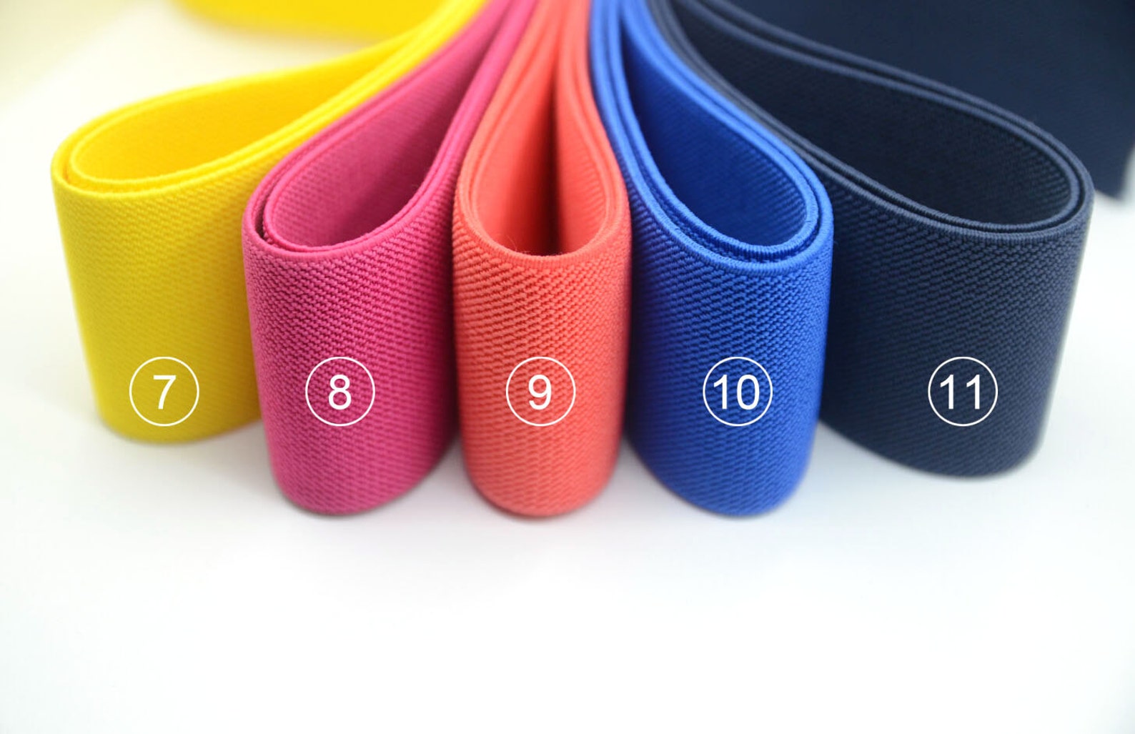 2 Inch 50mm Wide Solid Colored Double-side Twill Elastic - Etsy