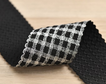 3 Inch 75mm Wide Colored Double-side Twill Elastic Band // Waistband ...