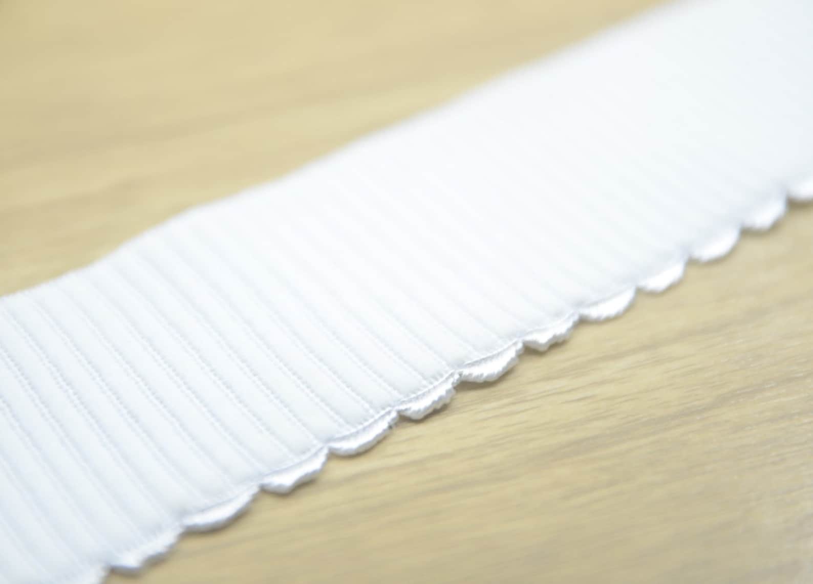 Black Comfortable Elastic White Plush Elastic Band - Etsy