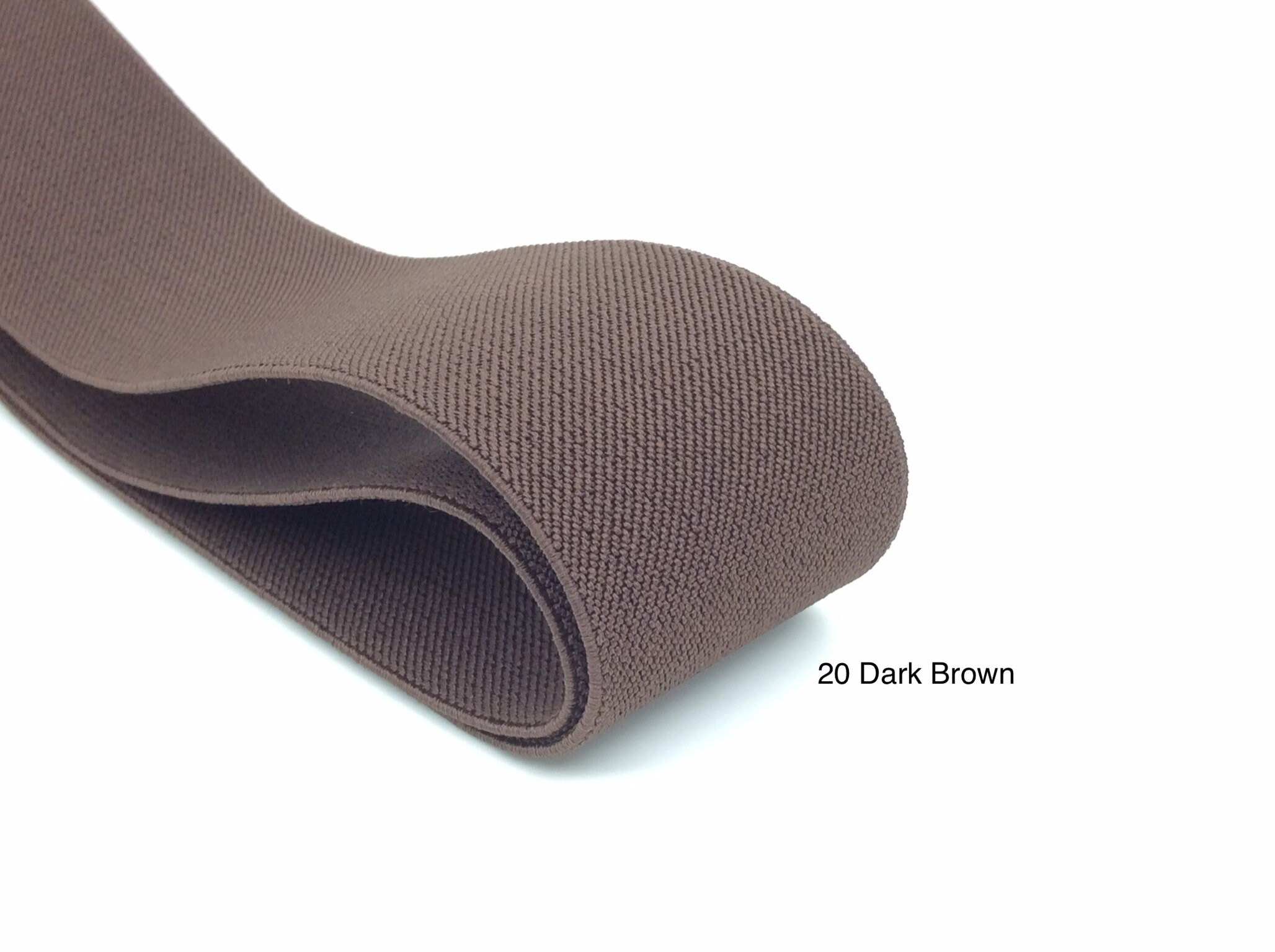 2 Inch 50mm Wide Solid Colored Double-side Twill Elastic - Etsy