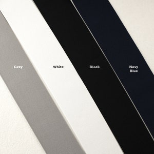 3 Inch (75mm) Wide Colored Double-side Twill Elastic Band // Waistband ...