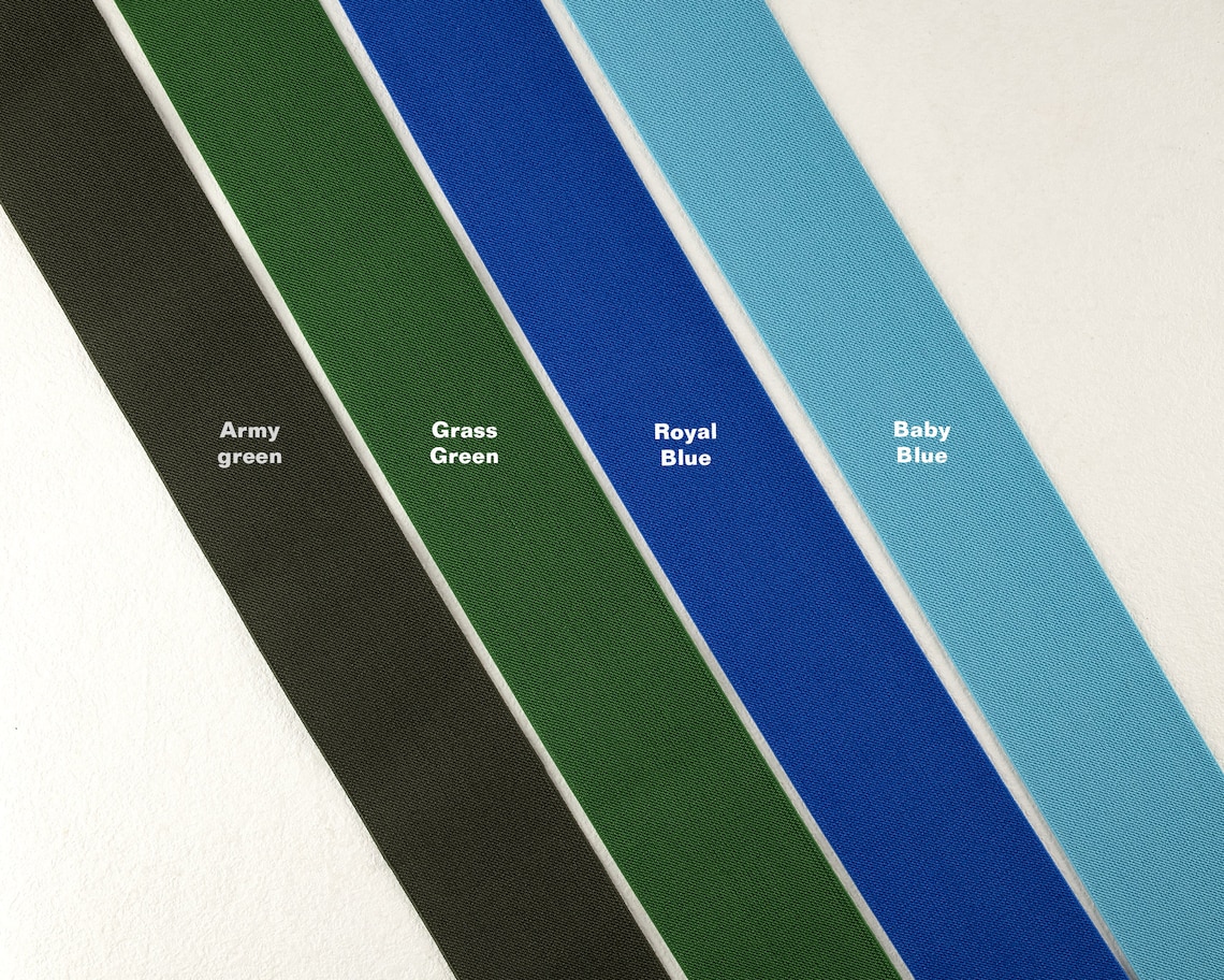 3 Inch 75mm Wide Colored Double-side Twill Elastic Band // - Etsy